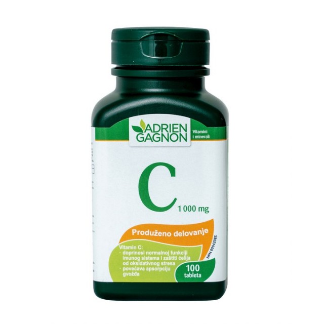 Adrien Gagnon Vitamin C 1000mg 100 tableta