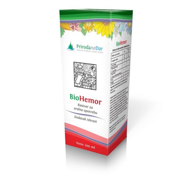 BioHemor kapi za hemoroide 100 ml