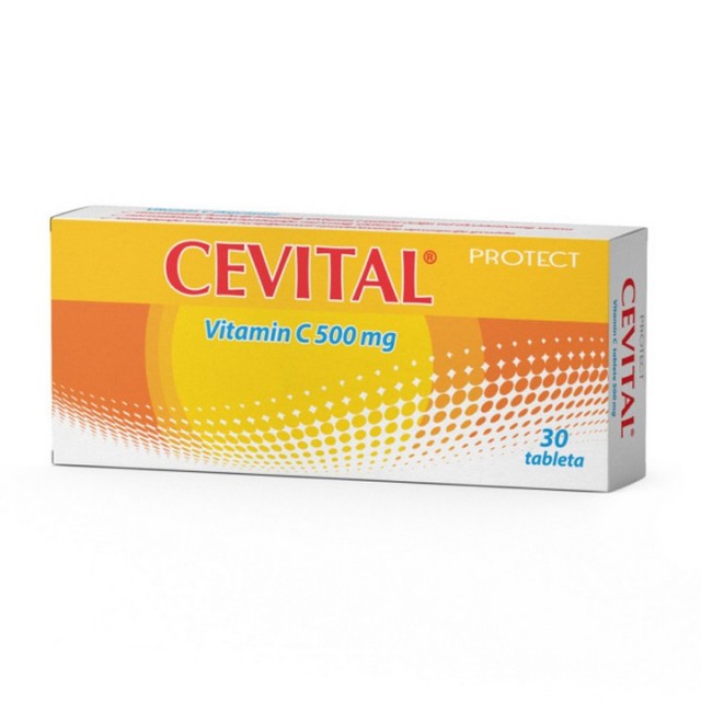 Cevital Vitamin C 500mg 3x10 tableta