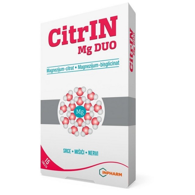 Citrin Mg Duo 15 tableta