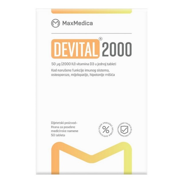 Devital 2000 50 tableta