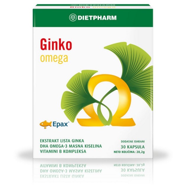 Ginko Omega 30 kapsula