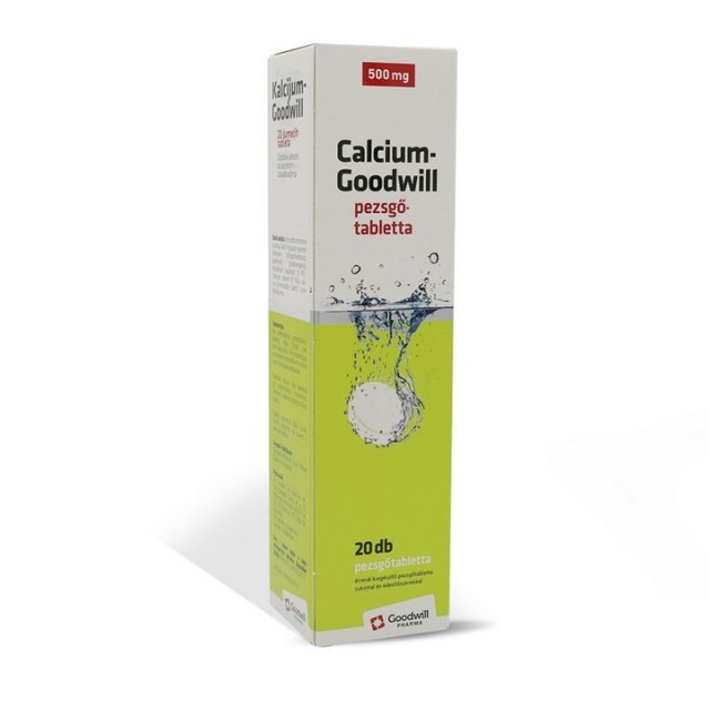 Goodwill Kalcijum 500mg 20 šumece tablete