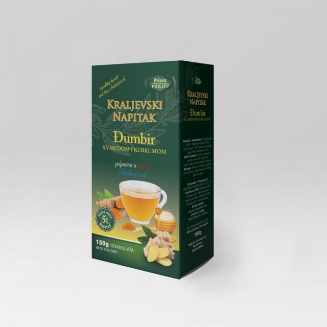 Kraljevski napitak - Đumbir sa medom i kurkumom 150gr