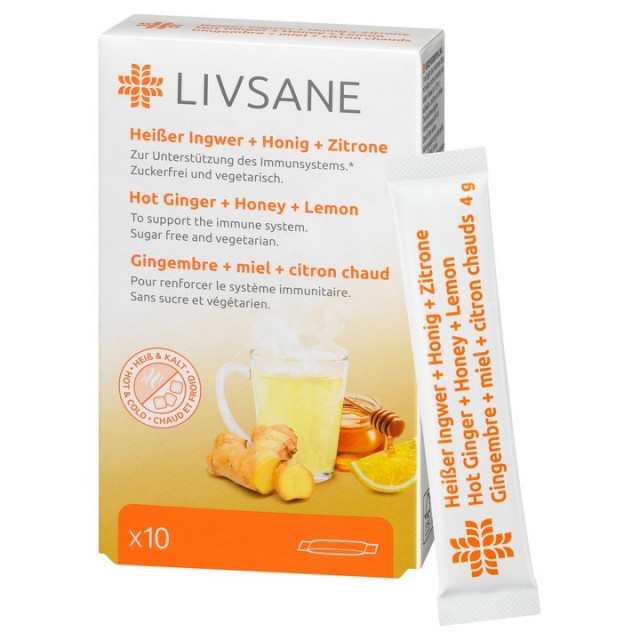 LIVSANE Ginger + Honey + Lemon