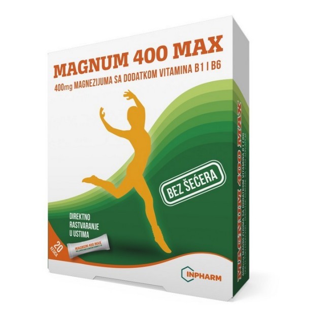 Magnum 400 MAX 20 kesica