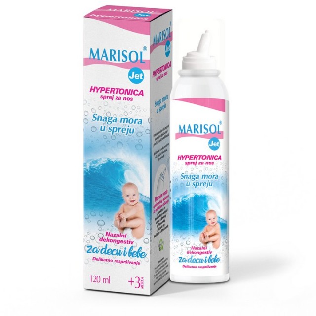 Marisol Jet Hypertonica sprej rastvor za nos 120ml