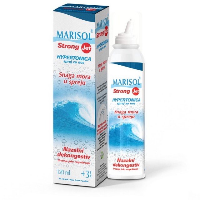 Marisol Strong Jet Hypertonica sprej rastvor za nos 120ml