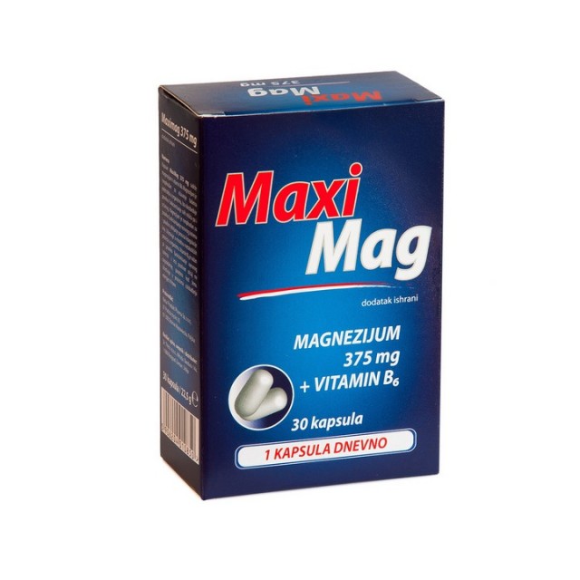 Maxi Mag kapsule 30 x 375 mg