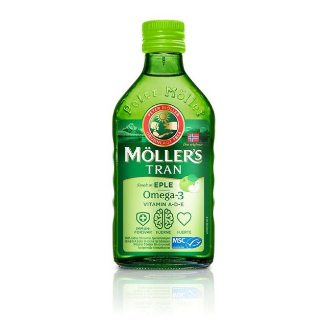 Moller´s Omega 3 jabuka 250ml