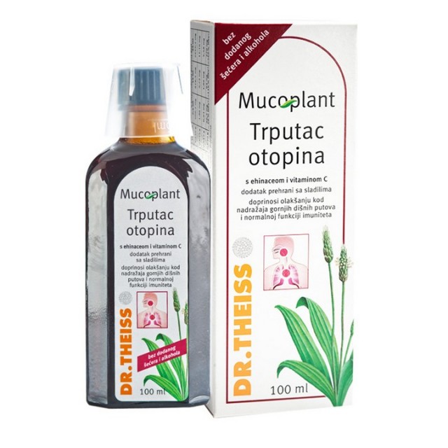 Mucoplant sirup Ehinacea i Vitamin C 100ml