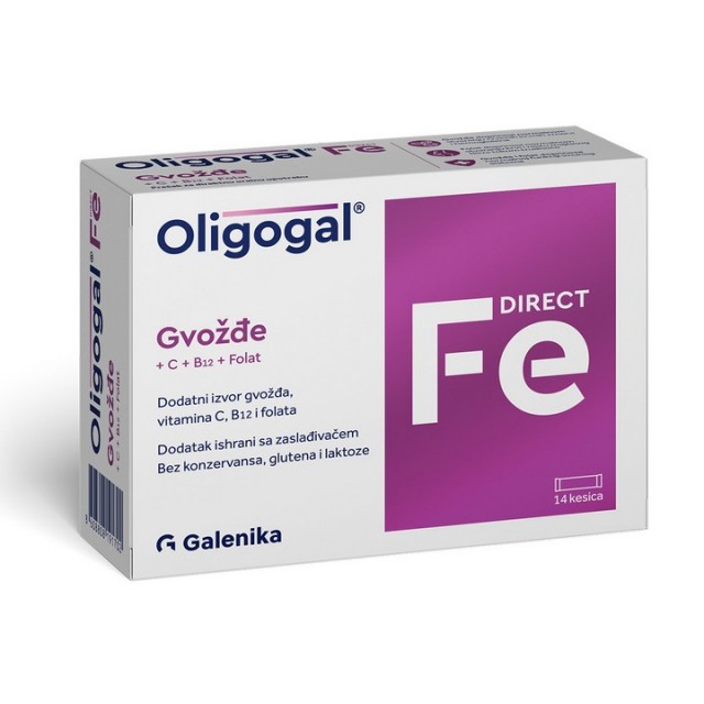 Oligogal Fe Direct 14 kesica