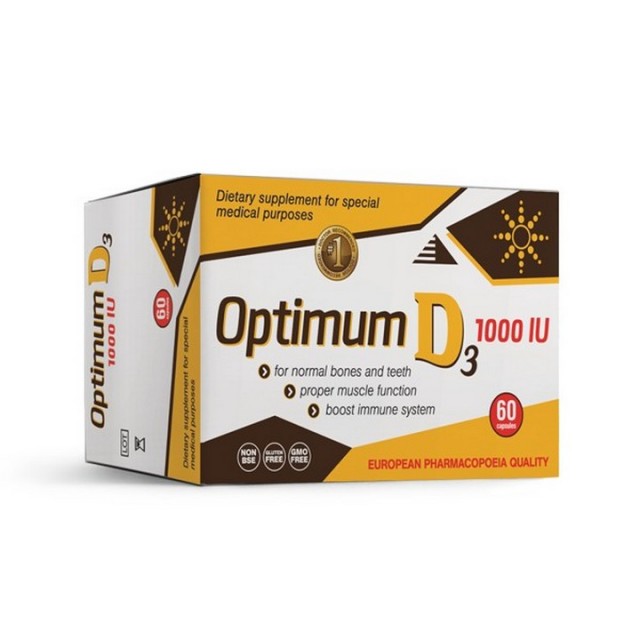 Optimum D3 1000IU 60 kapsula