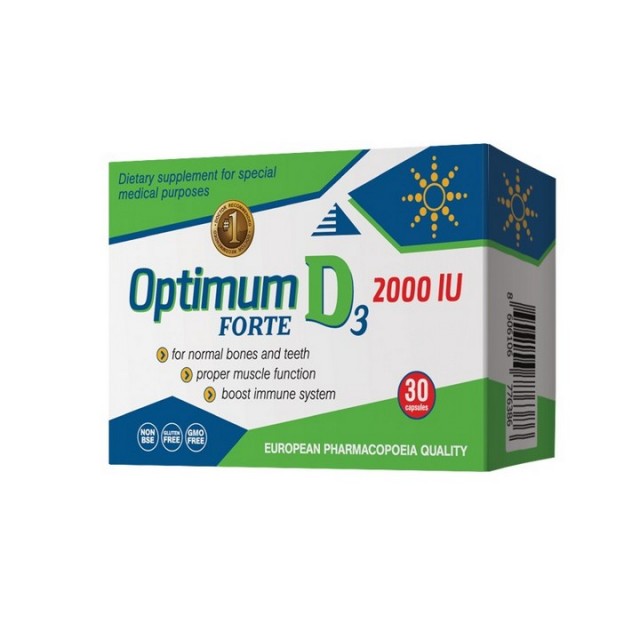 Optimum D3 2000IU Forte 30 kapsula