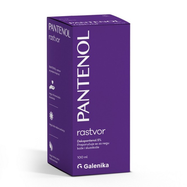 Pantenol Rastvor 100 Ml
