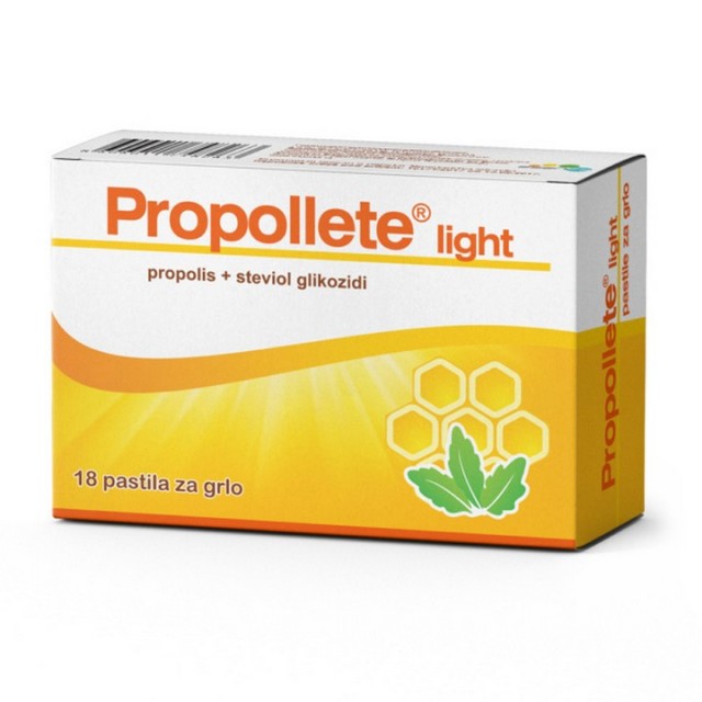 Propollete Light 18 pastila za grlo