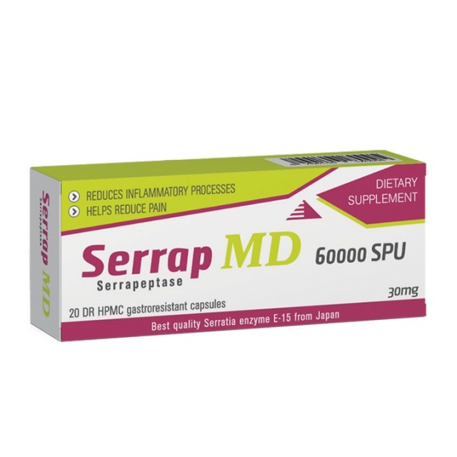 Serrap MD 60000SPU 20 tableta