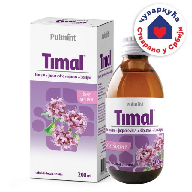 Timal sirup za iskašljavanje 200ml
