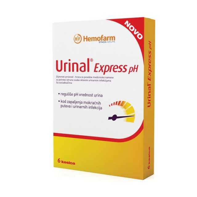 Urinal express pH 6 kesica