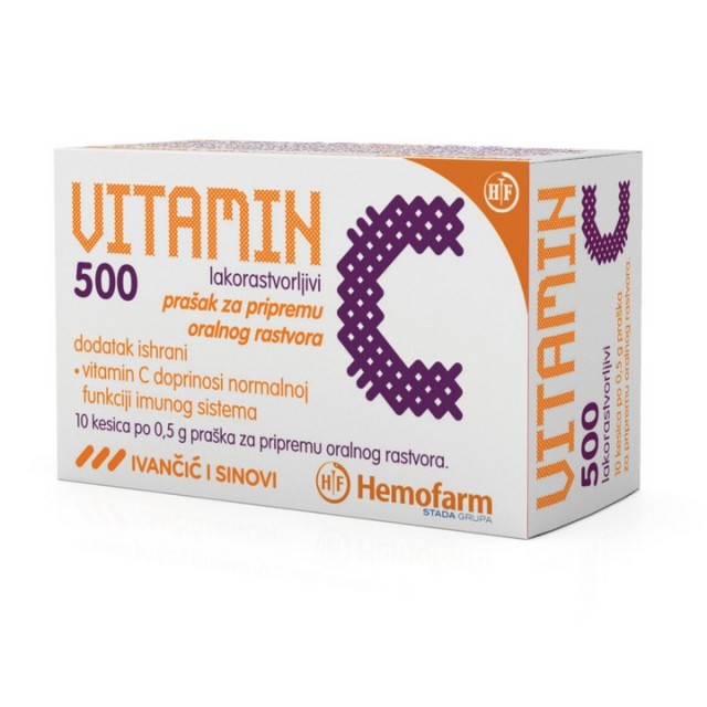 Vitamin C 10x500Mg