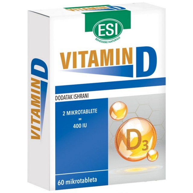 Vitamin D 200IU 60 mikrotableta