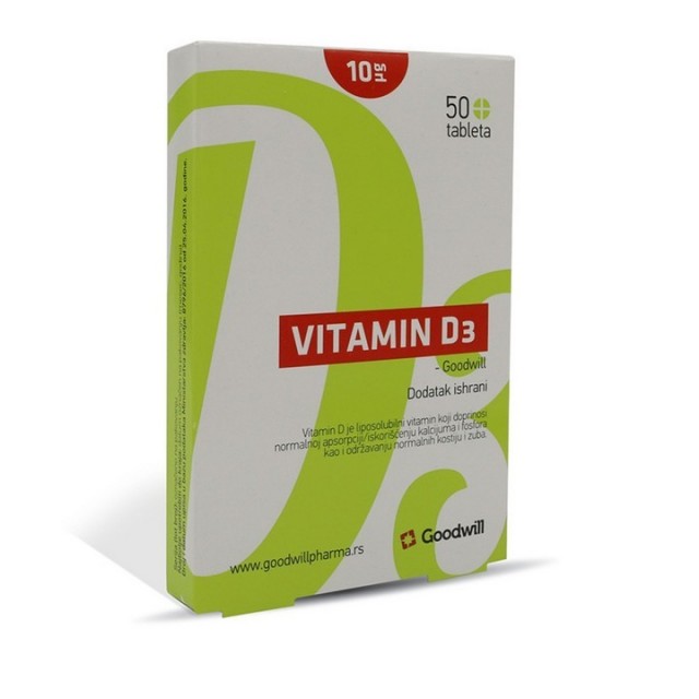 Vitamin D3 50 tableta