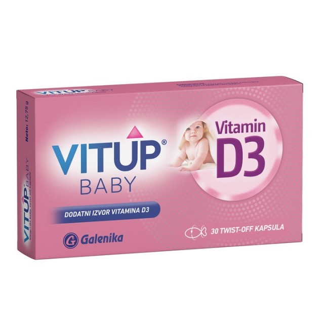 Vitup D3 Baby 30 twist-off kapsula