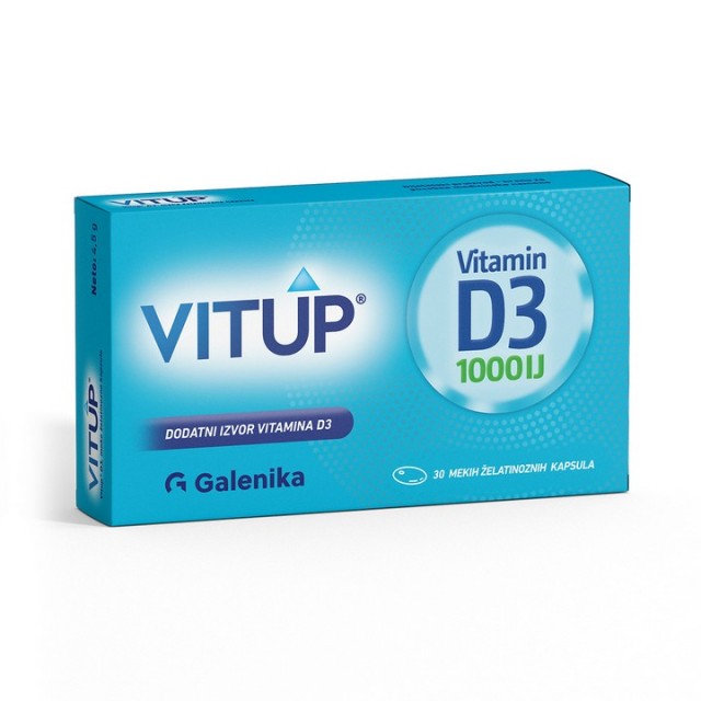 Vitup Vitamin D3 1000IJ 30 kapsule