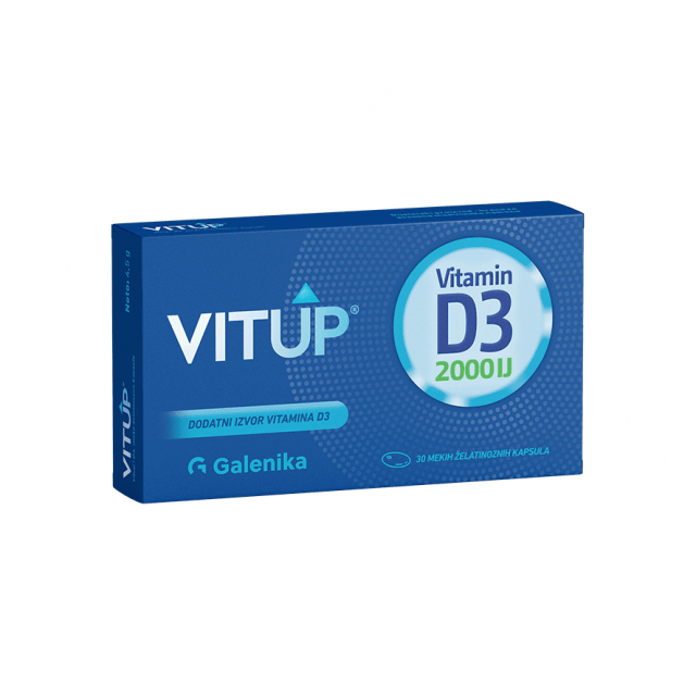 Vitup Vitamin D3 2000IJ 30 kapsule