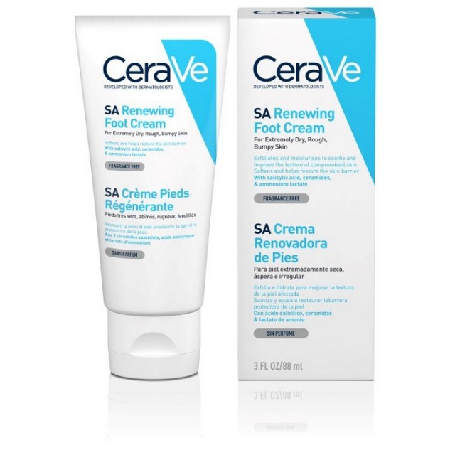 CeraVe SA obnavljajuća krema za stopala 88 ml