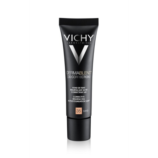 VICHY DERMABLEND 3D korektivni puder 16h SPF25 - nijansa 35 30ml