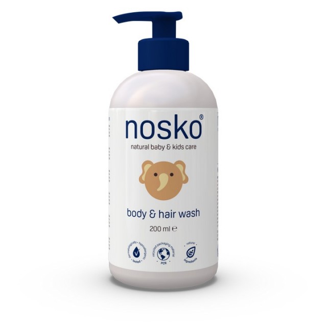 Nosko baby kupka telo-kosa 200ml