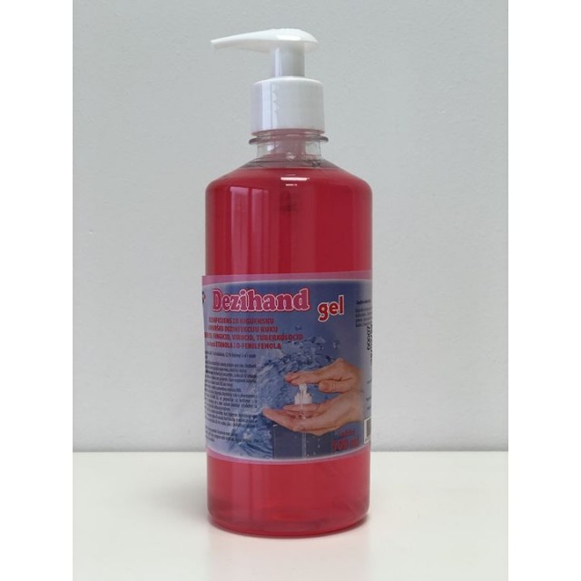 Dezihand gel sa pumpicom 500 ml