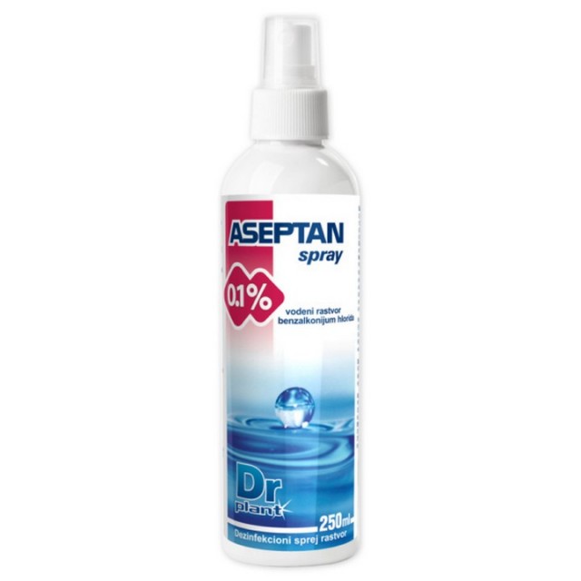 Dr Plant Aseptan 0.1% dezinfekcioni sprej 250ml