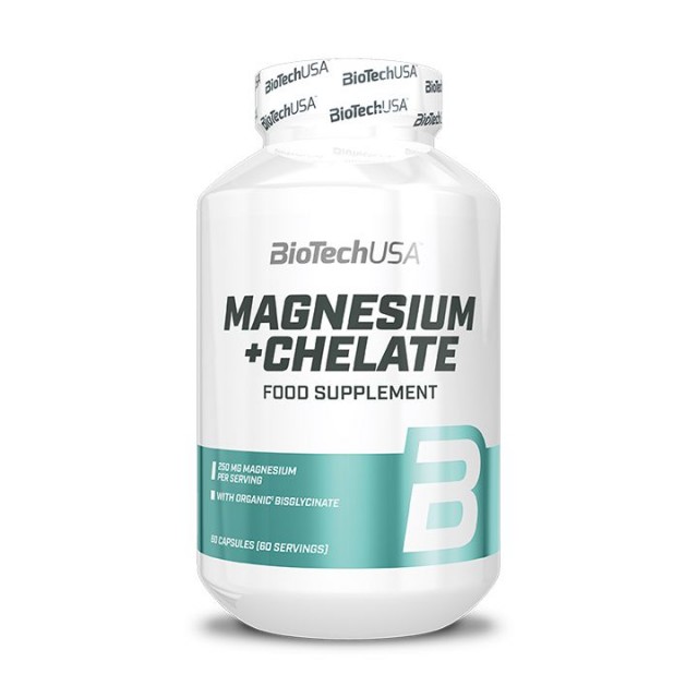BiotechUSA Magnezijum helirani 250 mg 60 kapsula