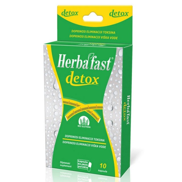 Herbafast Detox 10 kapsula