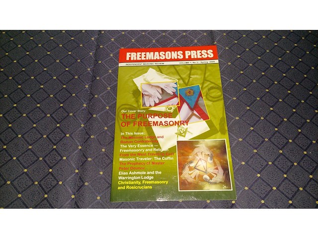 Freemasons press/Slobodni zidari stampa/RETKO