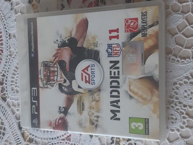 Madden NFL 11” Football Sony PlayStation 3 PS3 Igrica