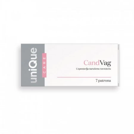 CANDVAG vaginalete 7 patrona Unique medical