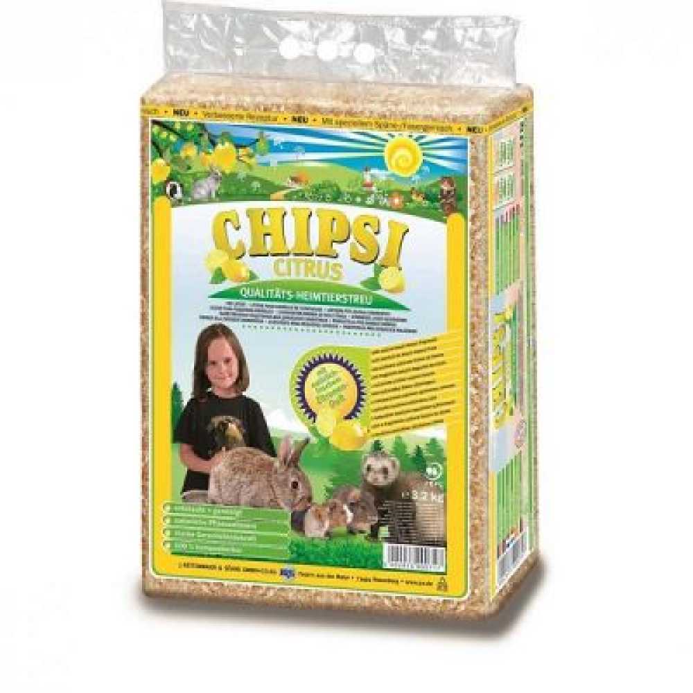 Chipsi citrus - presovana piljevina 3.2kg