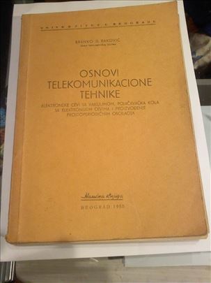 B. Rakovic, Osnovi telekomunikacione tehnike, kao