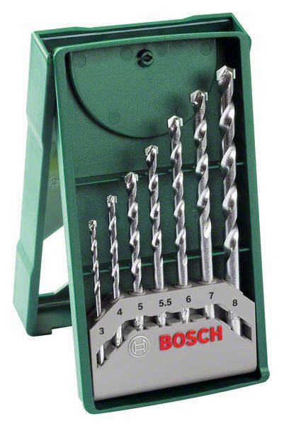 7-delni Mini X-Line set burgija za kamen Bosch 2607019581