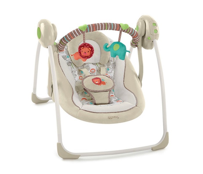 KIDS II INGENUITY LJULJASKA SOOTHE 'N DELIGHT - COZY KINGDOM 60194