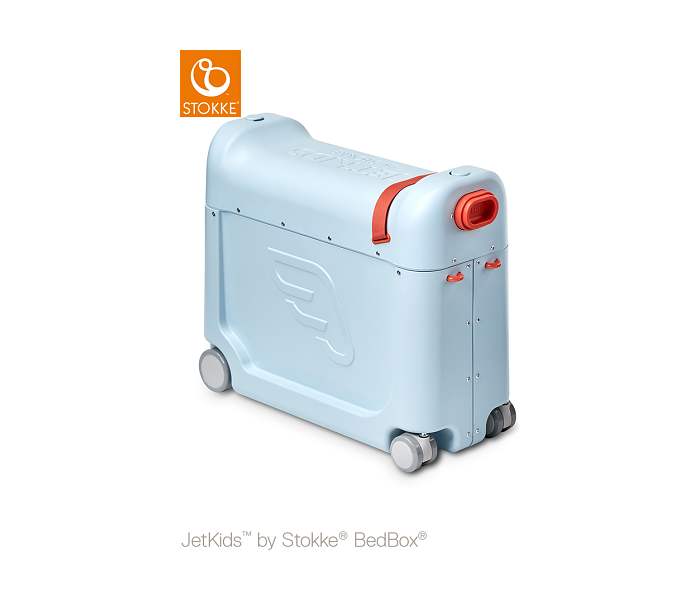 STOKKE KREVET/TORBA JETKIDS BEDBOX BLUE SKY