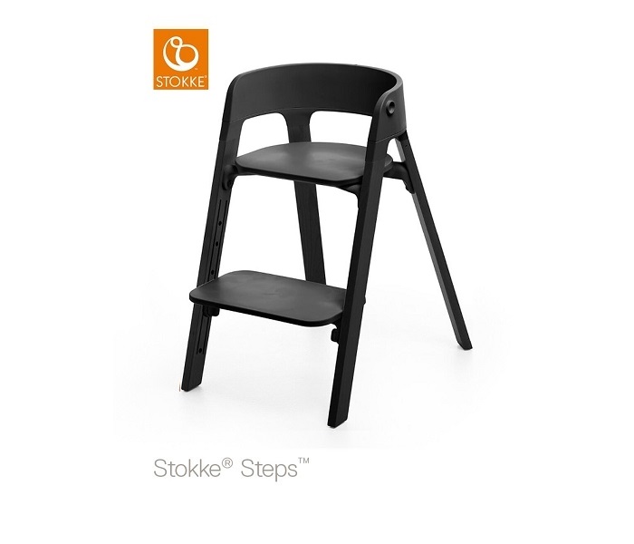 STOKKE® STEPS™ HRANILICA BLACK BLACK