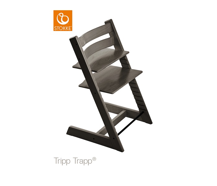 STOKKE TRIPP TRAPP STOLICA (HRANILICA) - HAZY GREY