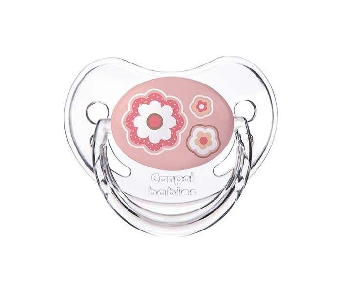 CANPOL BABIES ORTHODONTIC SILIKONSKA VARALICA 18+M 22/567 "Newborn baby" 1kom - FLOWERS