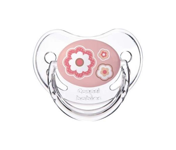 CANPOL BABIES ORTHODONTIC SILIKONSKA VARALICA 6-18M 22/566 "Newborn baby" 1kom - FLOWERS