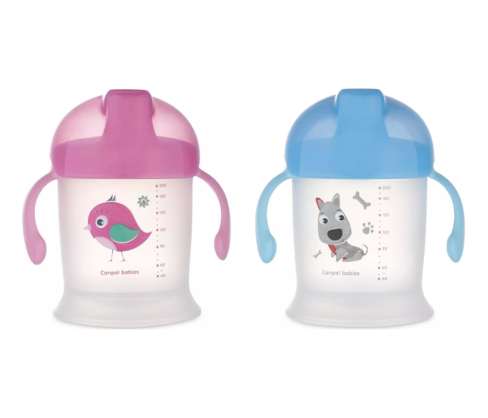 CANPOL BABIES NON SPILL SOLJA SA RUCKAMA 31/300 200ML "BUNNY & COMPANY"