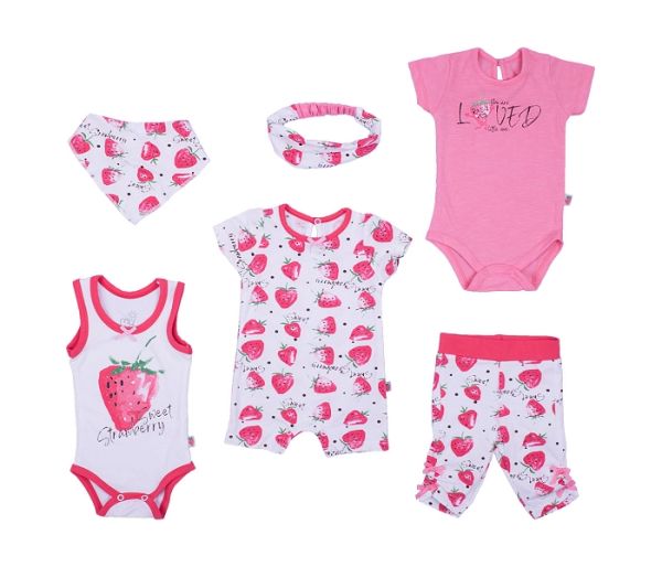 SET BABY STRAWBERRY - 6/1 (62)